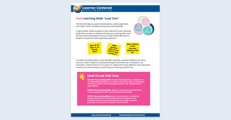 Tools Archives - Learner-Centered Collaborative