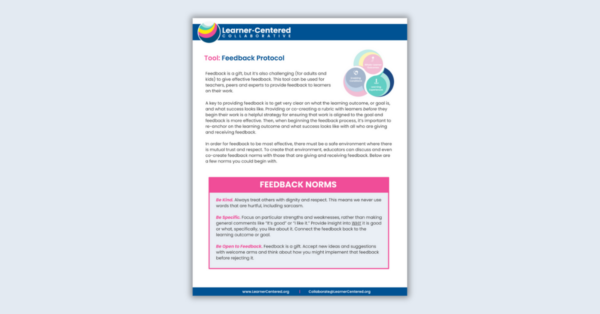 Tools - Learner-Centered Collaborative